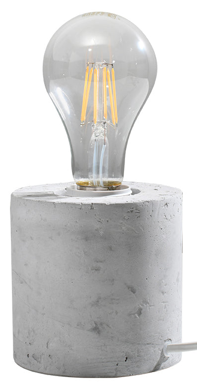 Table lamp SALGADO concrete – Leam Lights