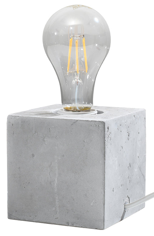 Table lamp ARIZ concrete – Leam Lights
